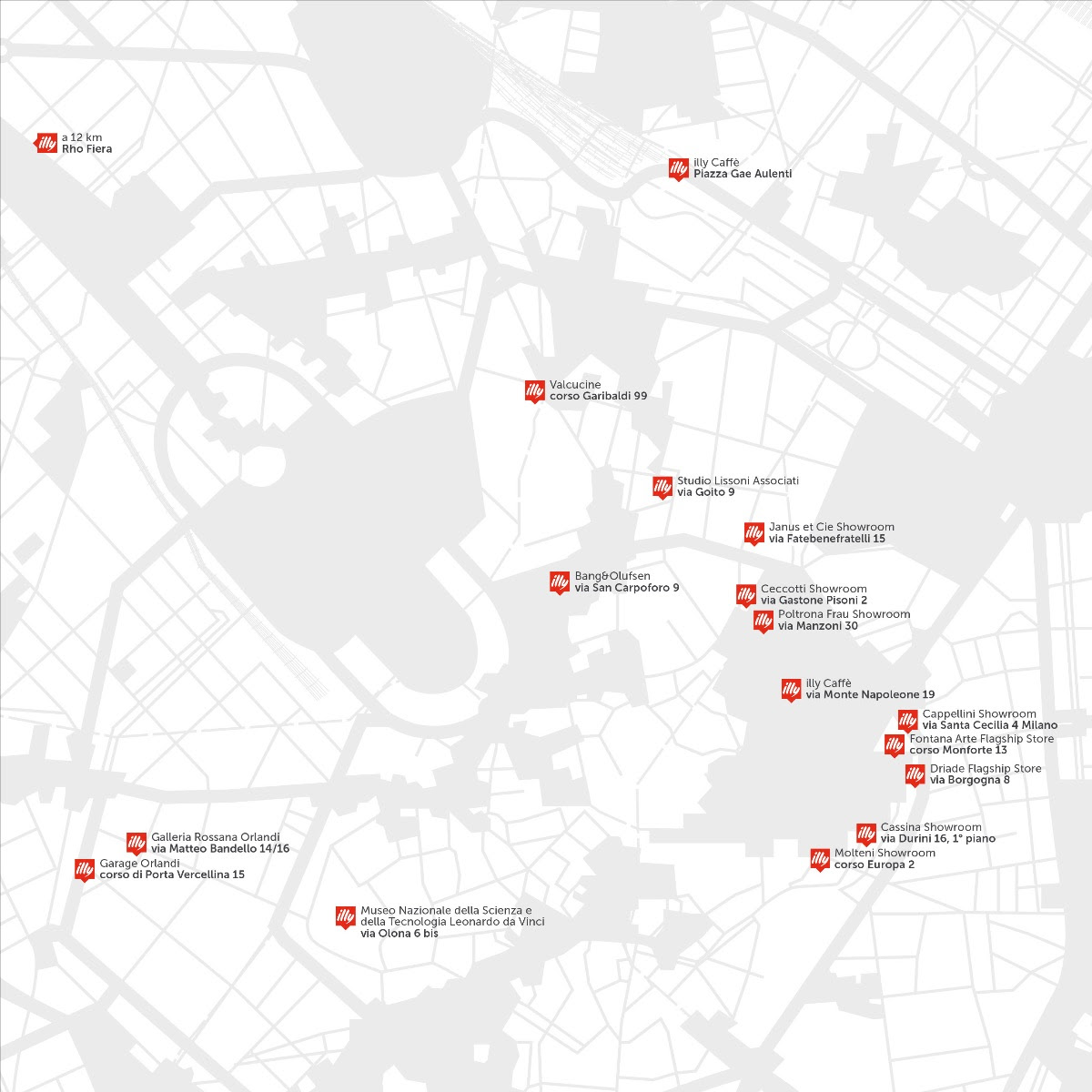 Ecco l'illy tour che unisce idealmente gli appuntamenti della Design Week