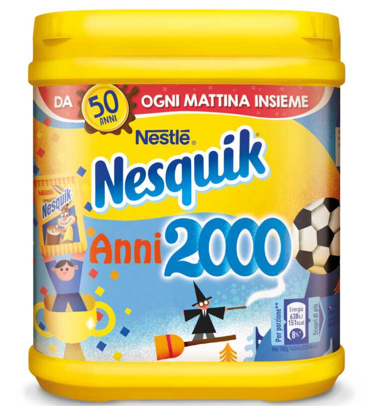 Nesquik festeggia 50 anni con la Limited Edition di Philip Giordano