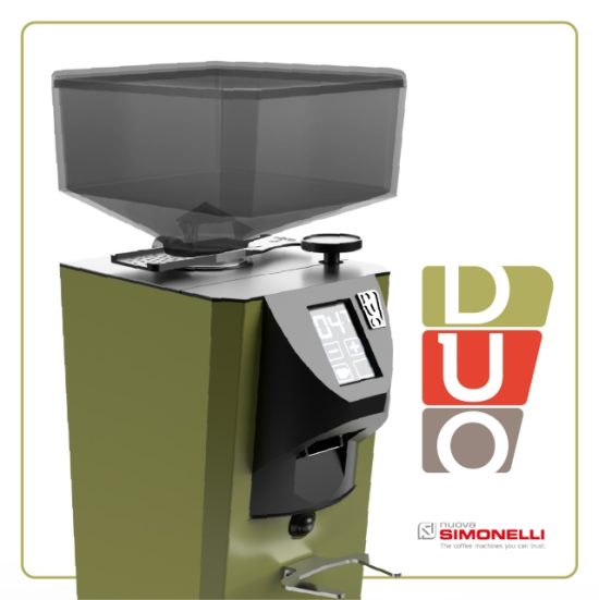 Nuova Simonelli presenta il nuovo macinino Duo